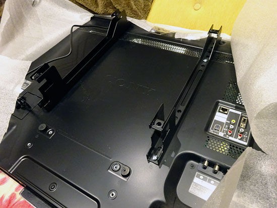 ハヤミ壁寄せテレビスタンドHAMILeX KF-700+SONY BRAVIA KDL ハヤミ壁寄せテレビスタンドHAMILeX KF-700+SONY BRAVIA KDL