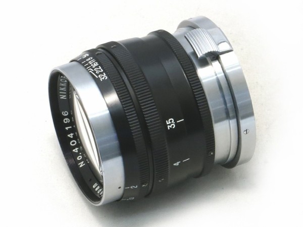ニコン NIKKOR-P.C (S)85mm F2 Black : オールドレンズの ニコン NIKKOR-P.C (S)85mm F2 Black : オールドレンズの