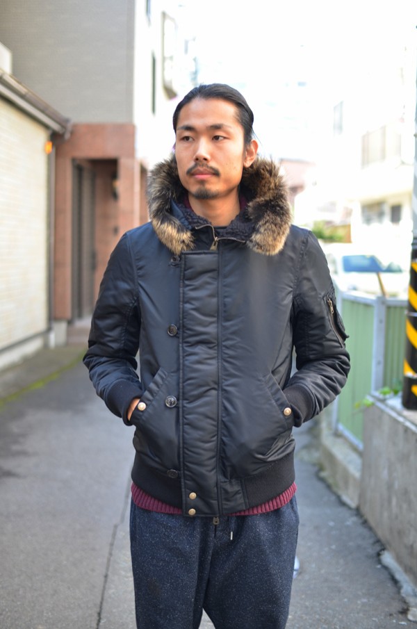 MR.OLIVE のN2Bジャケット : naturalthingCENTRAL Blog MR.OLIVE のN2Bジャケット : naturalthingCENTRAL Blog